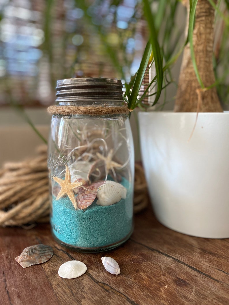 DIY Beach in a Jar. - Etsy