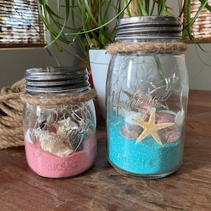 DIY Beach in a Jar. - Etsy
