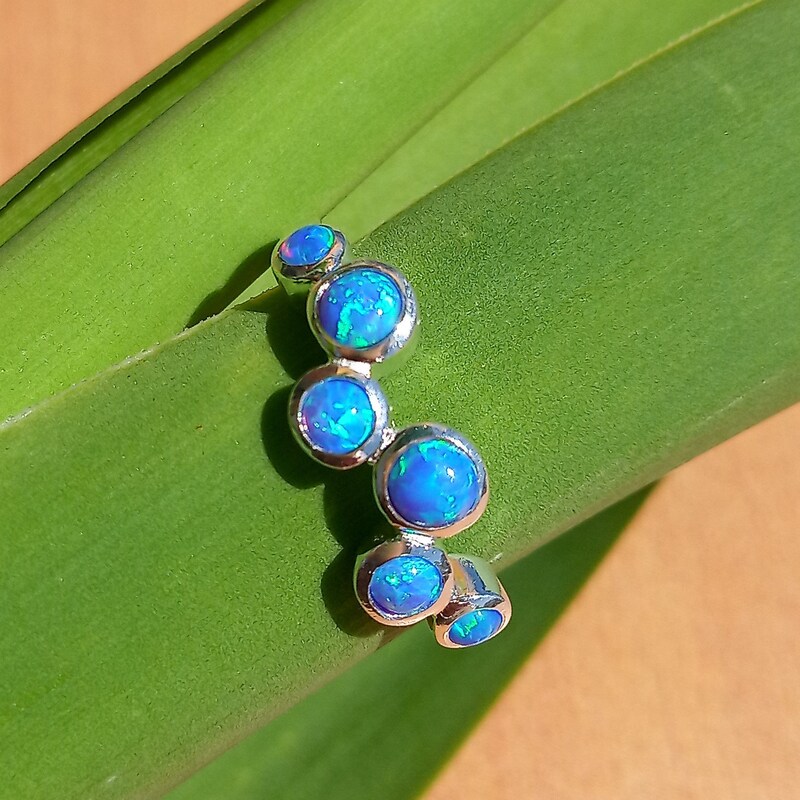 Opal Stacking Ring - Etsy