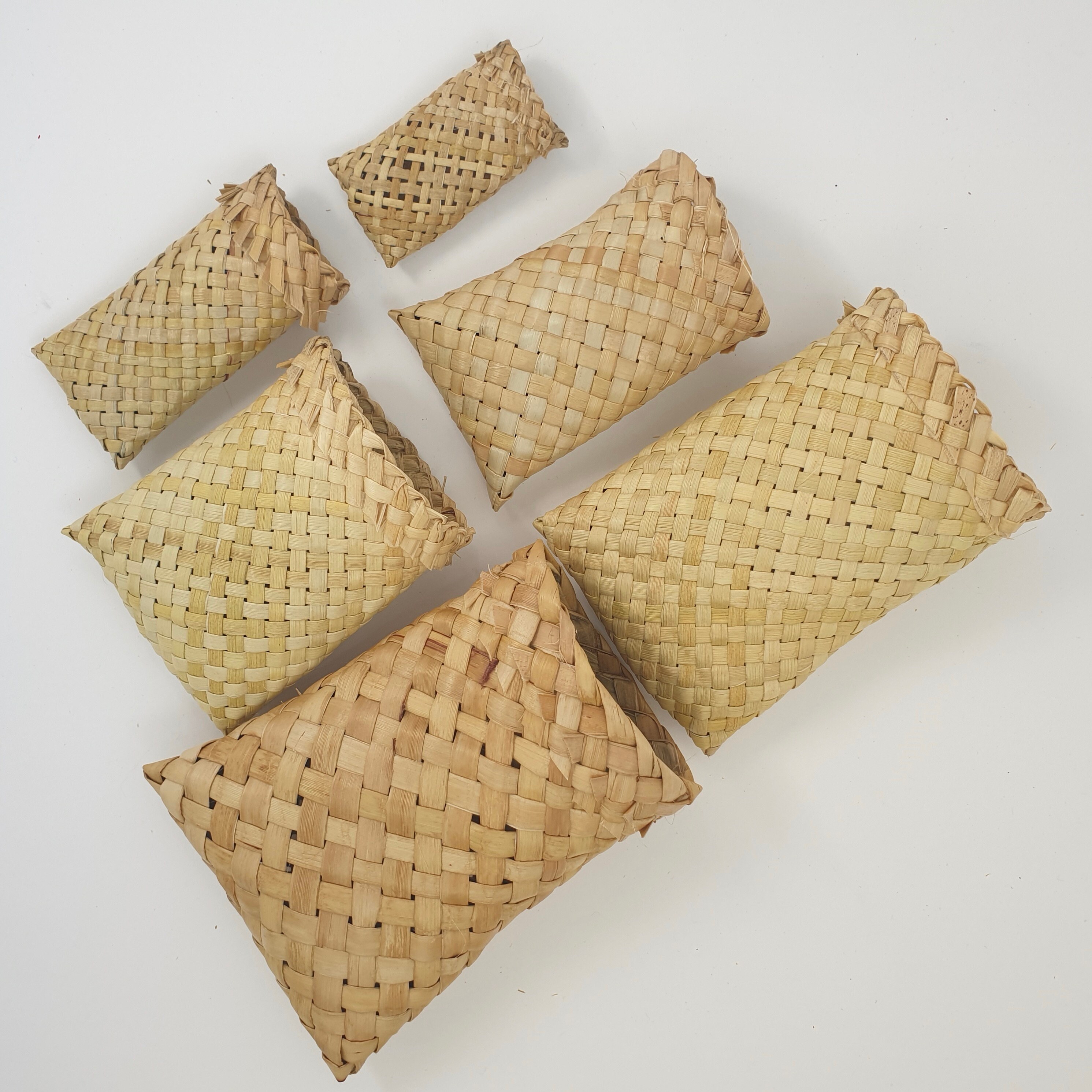 Handmade Flax 2 Corner Kete / Harakeke Kete maori Flax Weaving - Etsy ...