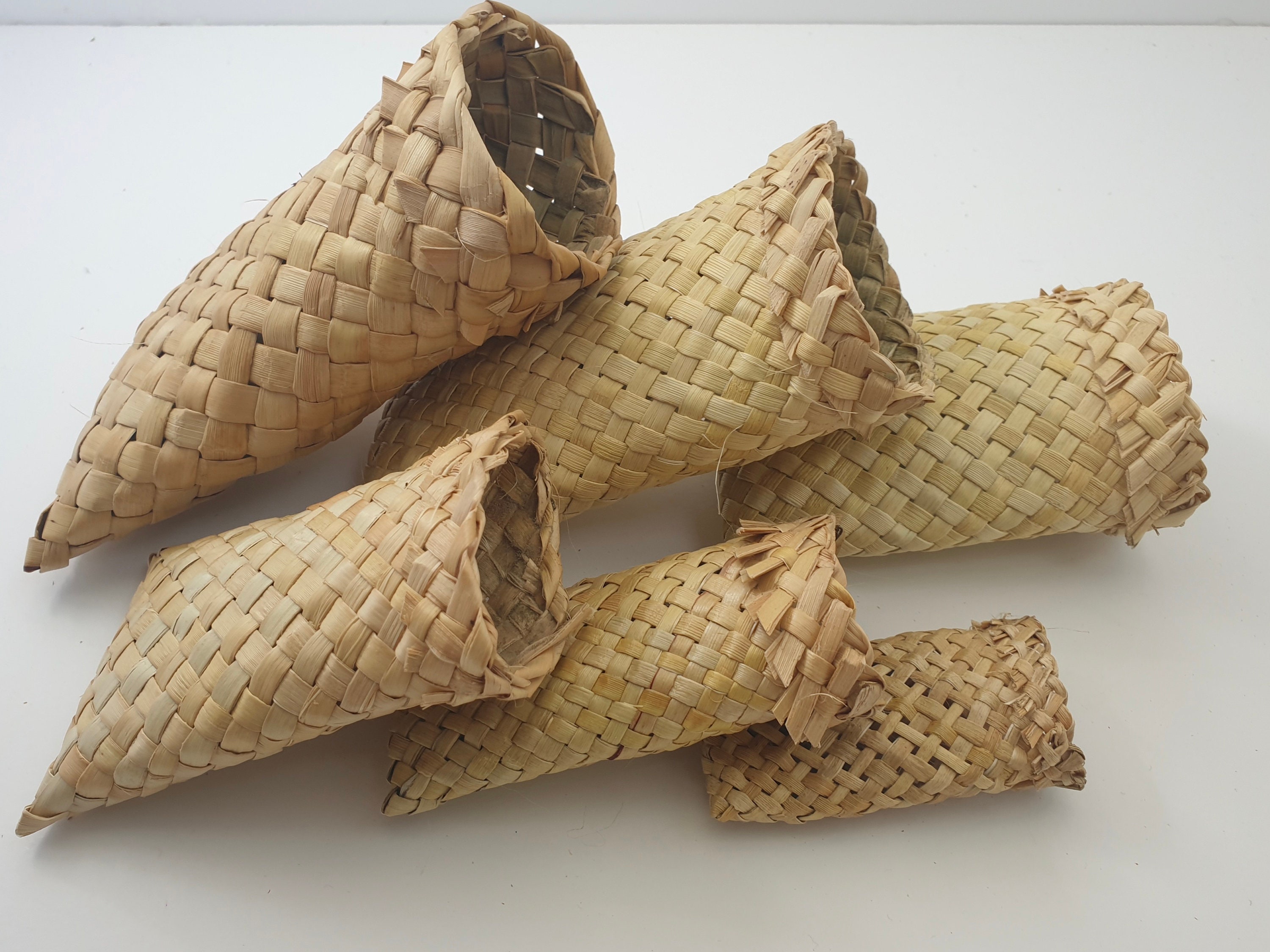 Handmade Flax 2 Corner Kete / Harakeke Kete maori Flax Weaving - Etsy ...