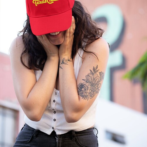 Texas Chica Embroidered Hat - Etsy
