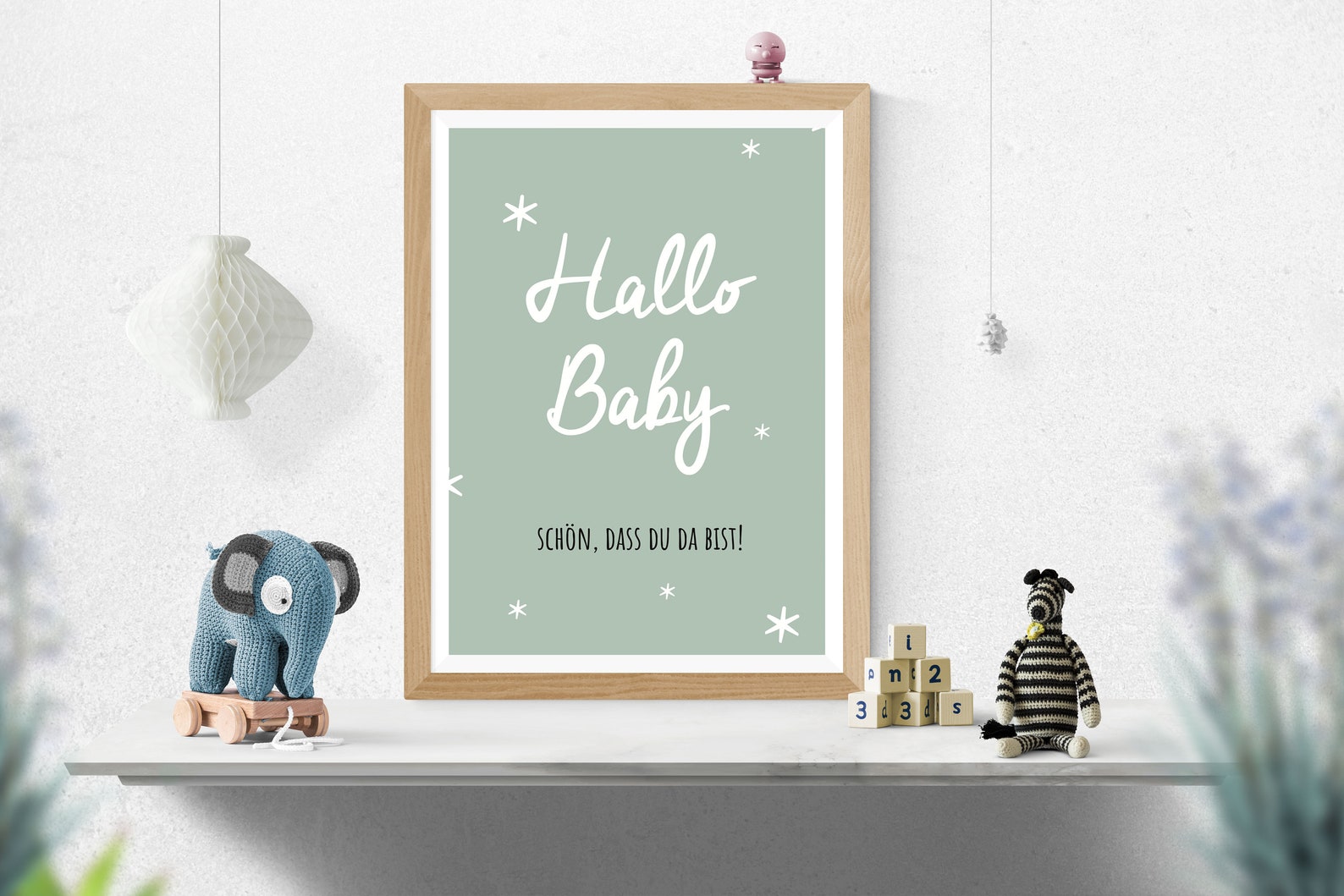 Printable Poster "hello Baby. Nice to Have You Here!" Baby, Birth, New ...