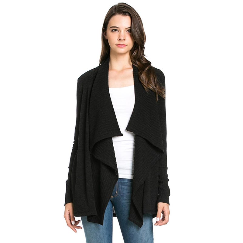 Asymmetric Cardigan - Etsy