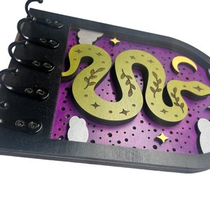 Celestial Snake Keyholder, Keychain Holder for Wall, Enchanting Decor ...