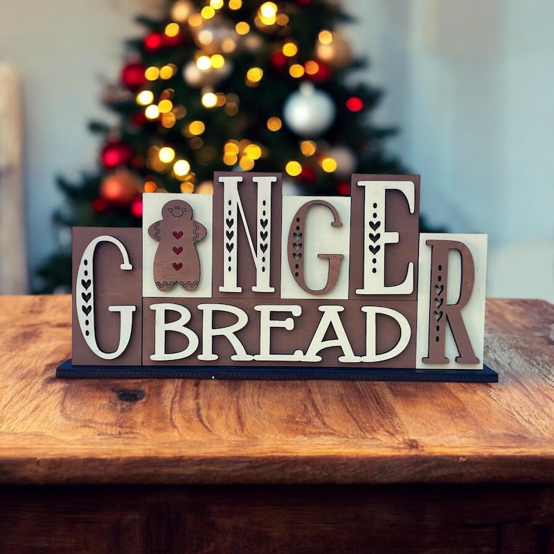 Gingerbread Sign - Etsy