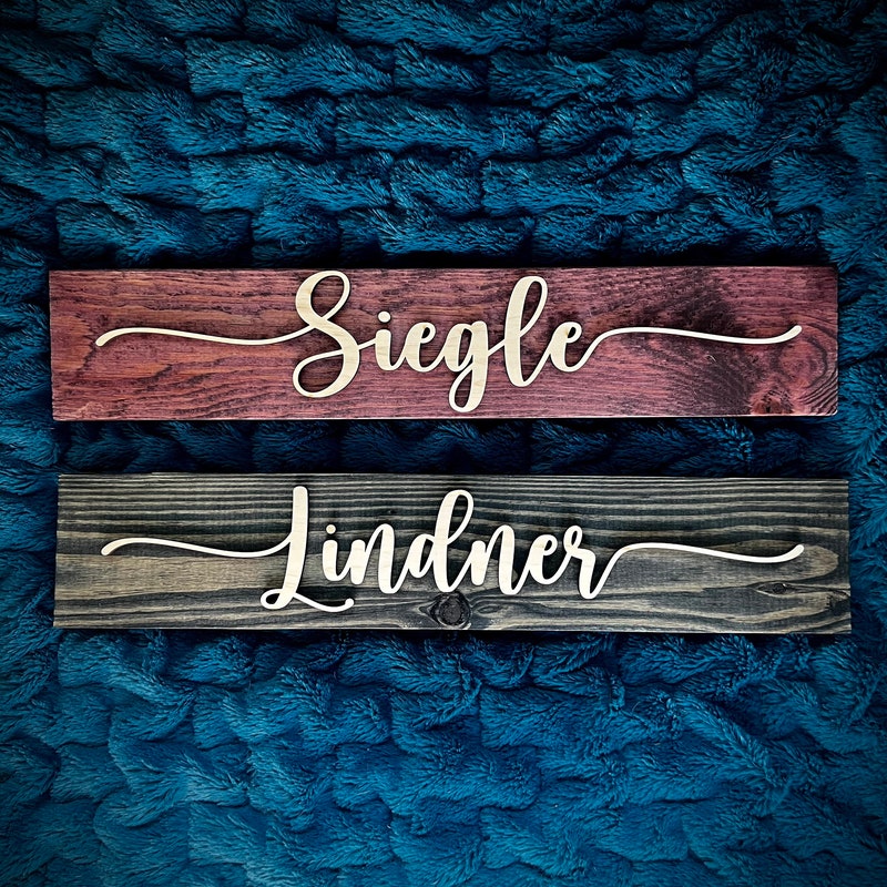Name Plaques - Etsy
