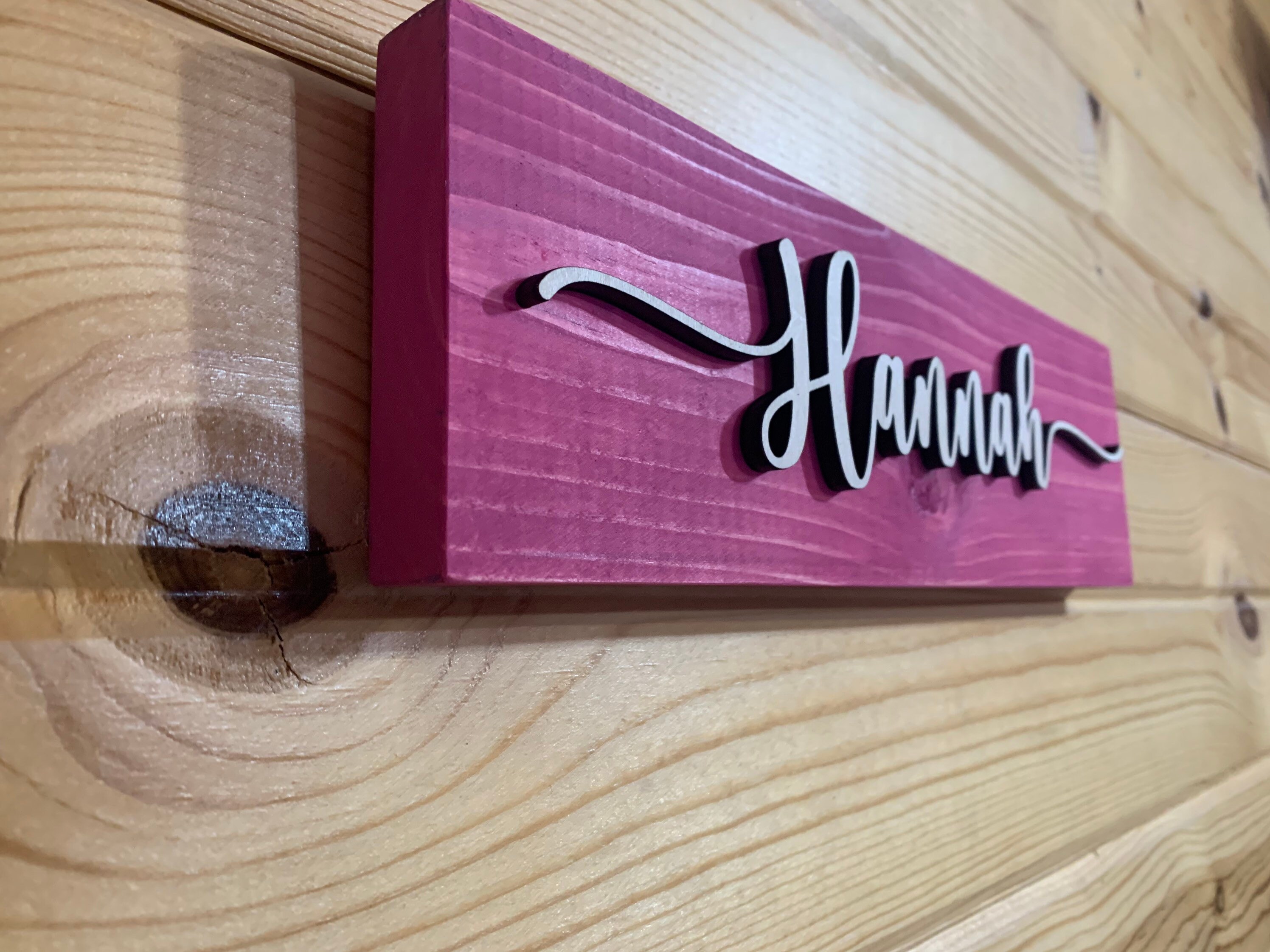 Kids Name Sign Personalized Name Sign Personalized Home | Etsy