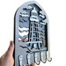 Lighthouse Key Holder: Coastal Maple Wood Nautical Decor - Etsy