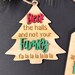 Deck the Halls and Not Your Family Ornament, Funny Ornament, Adult ...