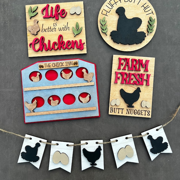 Chicken Home Decor - Etsy