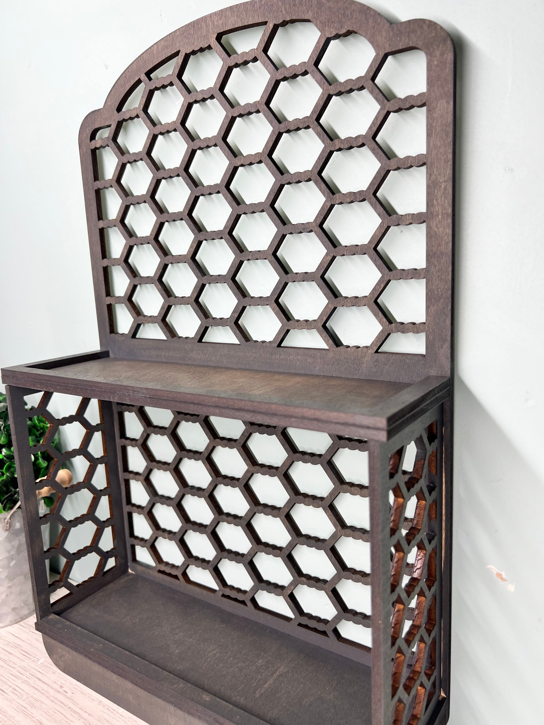 Tiered Tray Stand, Chicken Wire Home Decor, Farmhouse Decor, Handmade ...