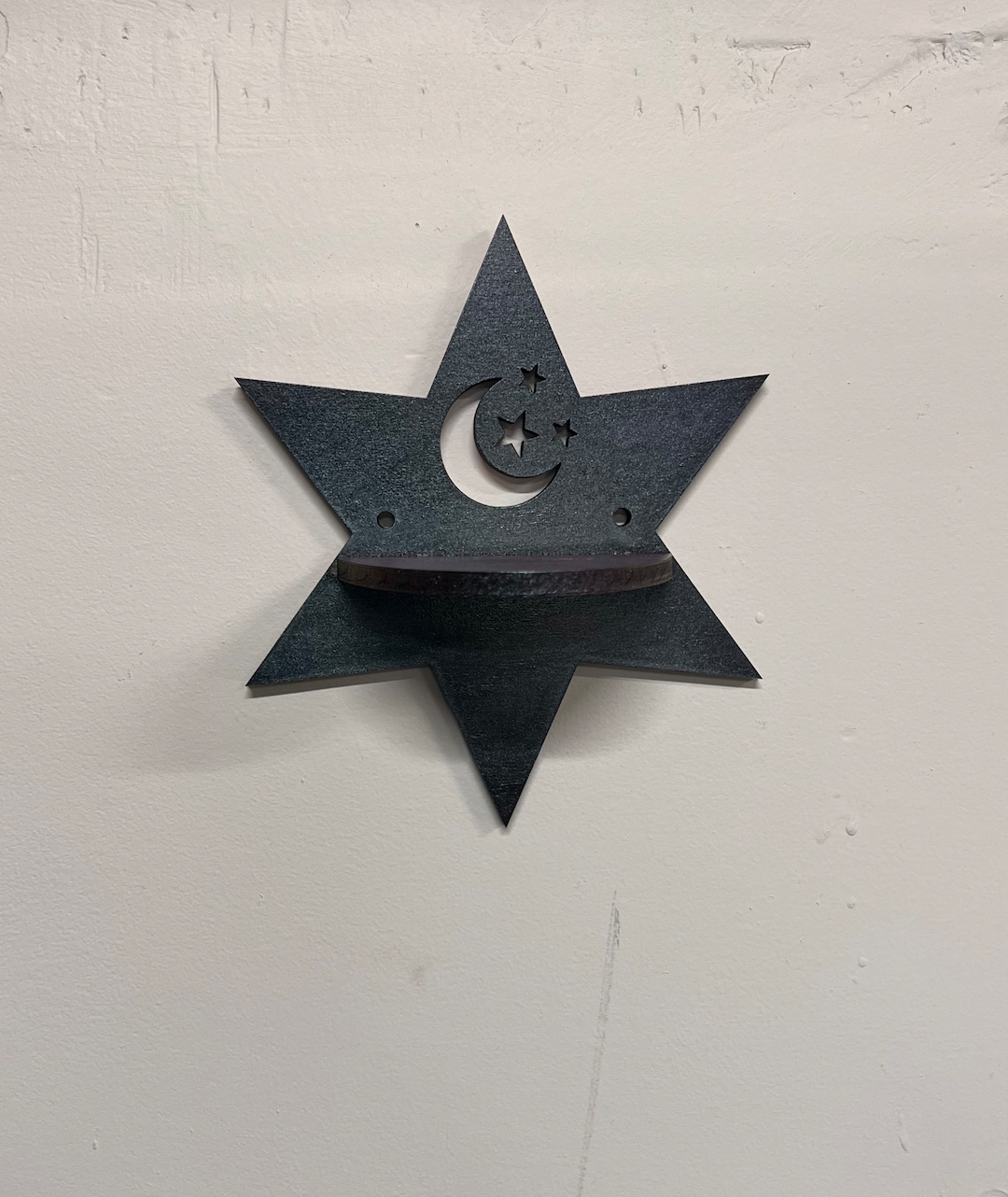 Celestial Star Wall Shelf, Crystal Shelf, Mini Shelf, Celestial Star ...