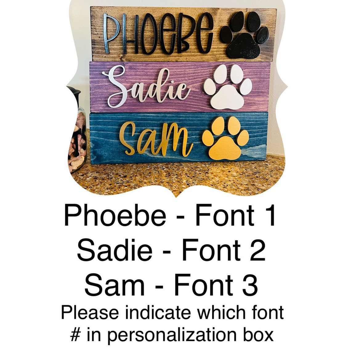 Dog Name Sign Crate Sign Dog Home Decor Gift for Puppy - Etsy