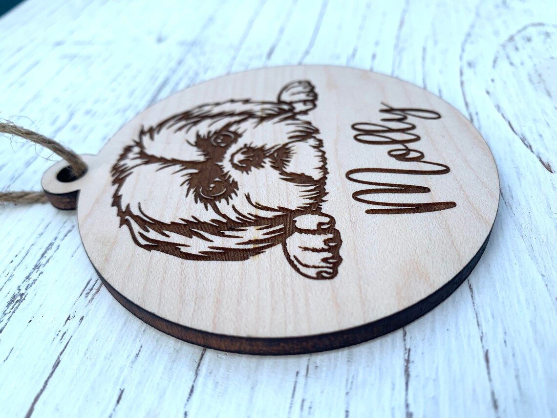 Shih Tzu Ornament Shih Tzu Dog Ornament Personalized Dog - Etsy