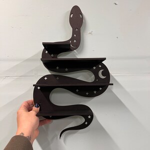 Snake Shelf, Snake Crystal Shelf, Celestial Home Decor - Etsy