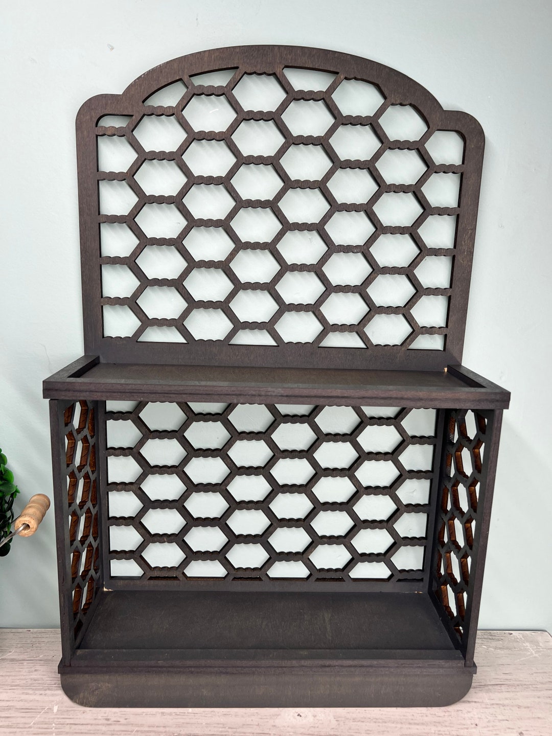 Tiered Tray Stand, Chicken Wire Home Decor, Farmhouse Decor, Handmade ...