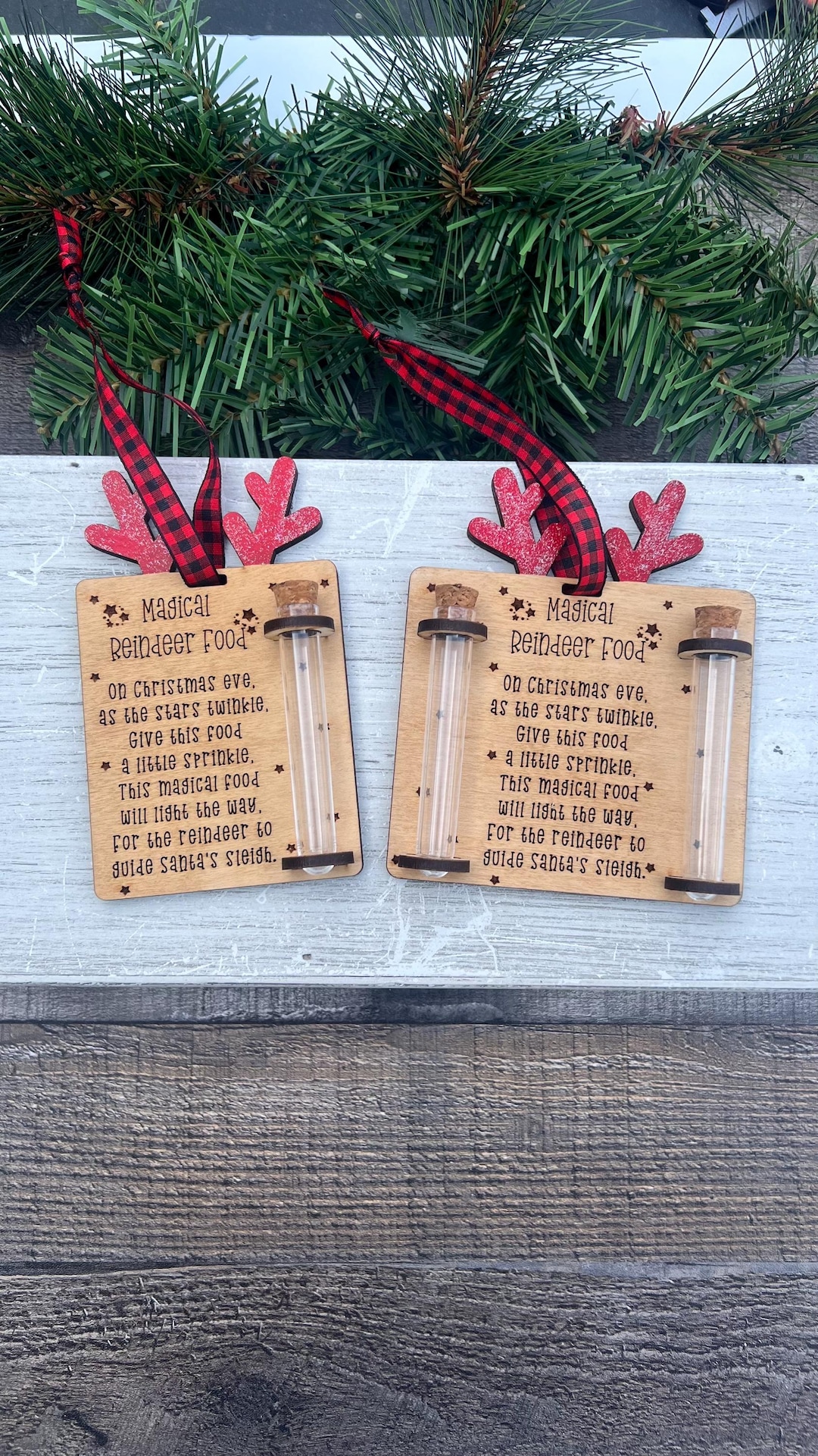 Reindeer Food Ornament, Fun Interactive Ornament, Ornament for Kids ...