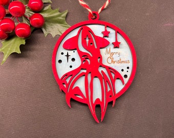 Squid Christmas Ornament Sea Creature Collection From Nestled Pine ...