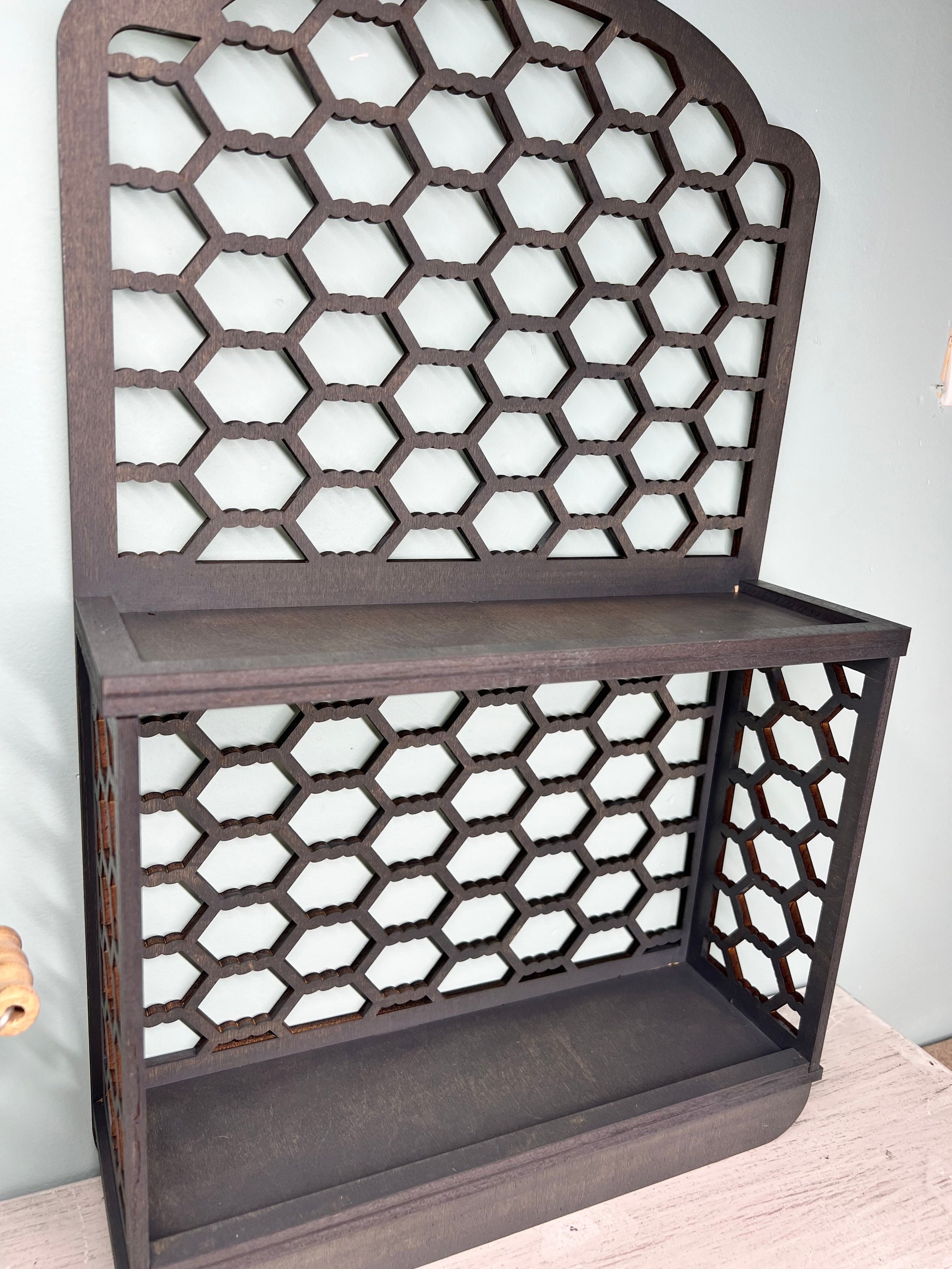 Tiered Tray Stand, Chicken Wire Home Decor, Farmhouse Decor, Handmade ...