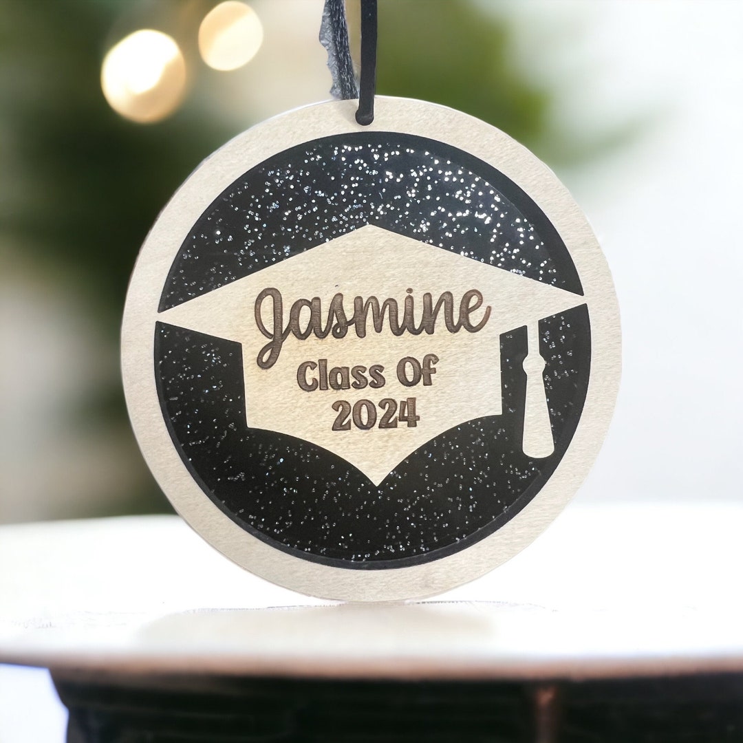 Custom Graduation Ornament, Personalized Gift for Graduate, Custon Name ...