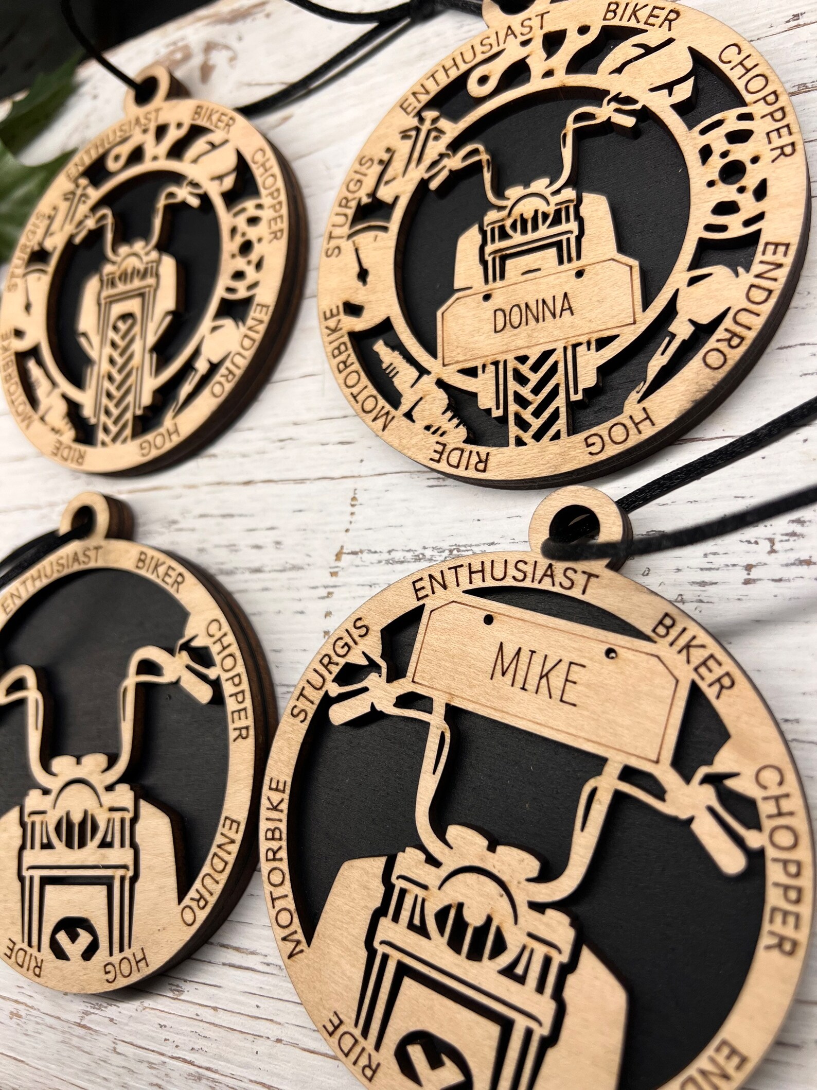 Motorcycle Ornament Gift for Motorcycle Friend Personalized - Etsy