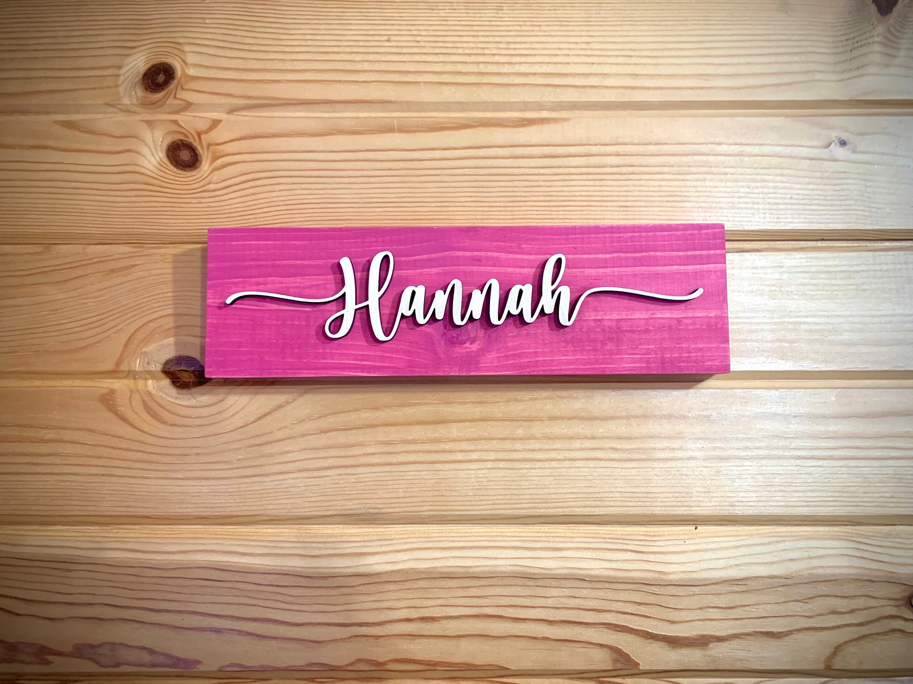Kids Name Sign Personalized Name Sign Personalized Home | Etsy