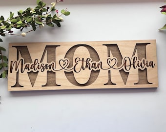 Mom Sign - Etsy