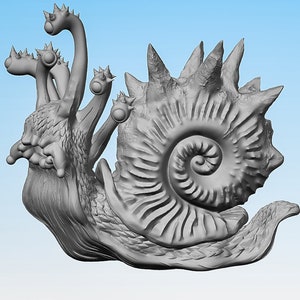 FLAIL SNAIL Dungeons and Dragons Dnd Pathfinder Tabletop RPG Hero Size ...