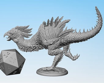 Cockatrice Miniature - Etsy