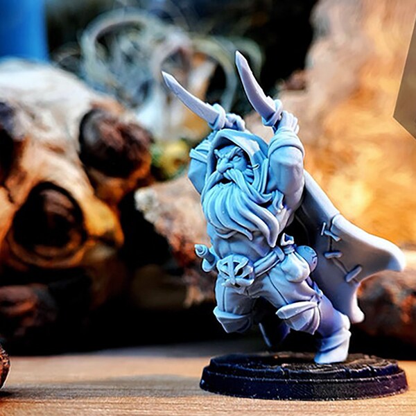 Dwarf Rogue Miniature - Etsy