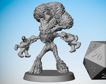 Cursed Tree Ent Dnd Miniature Dungeons and Dragons D&D - Etsy