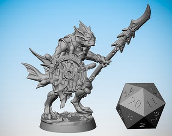LIZARDFOLK BOSS zantaroth Dungeons and Dragons Dnd Pathfinder Tabletop ...