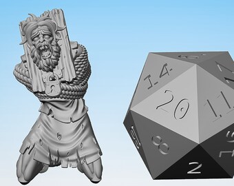 Prison Guards RPG NPC 3d Printed Mini Dungeons of Thamarya 28mm ...