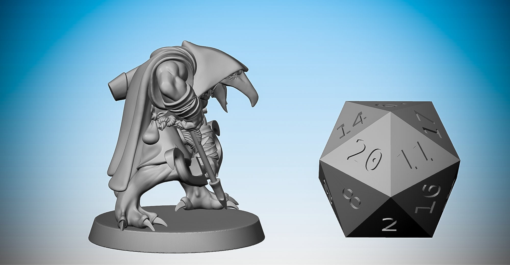 KENKU ARCHER Ranger Dungeons and Dragons Dnd Pathfinder - Etsy
