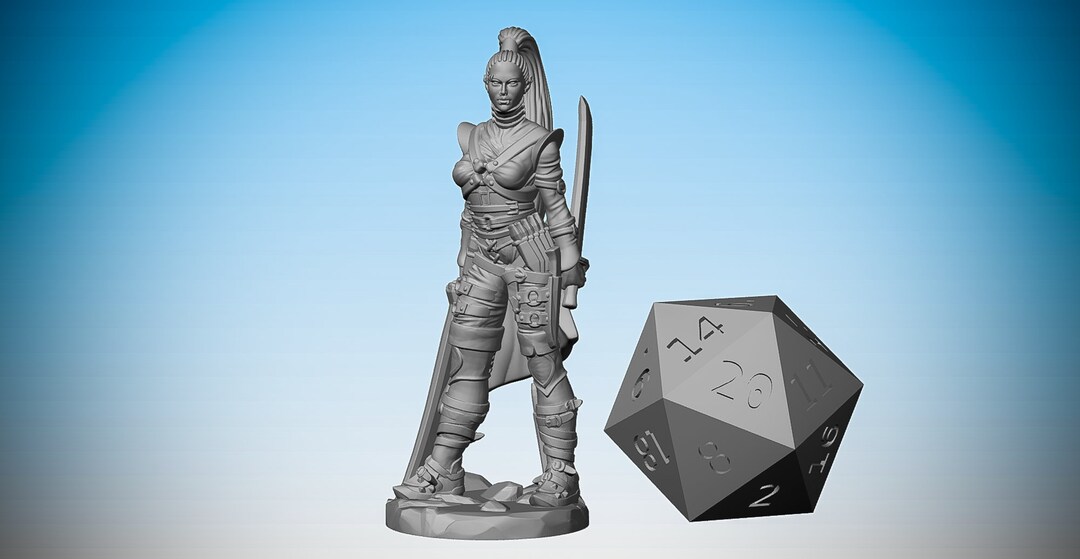 RANGER 2 SWORDS W Dungeons and Dragons Dnd Pathfinder - Etsy