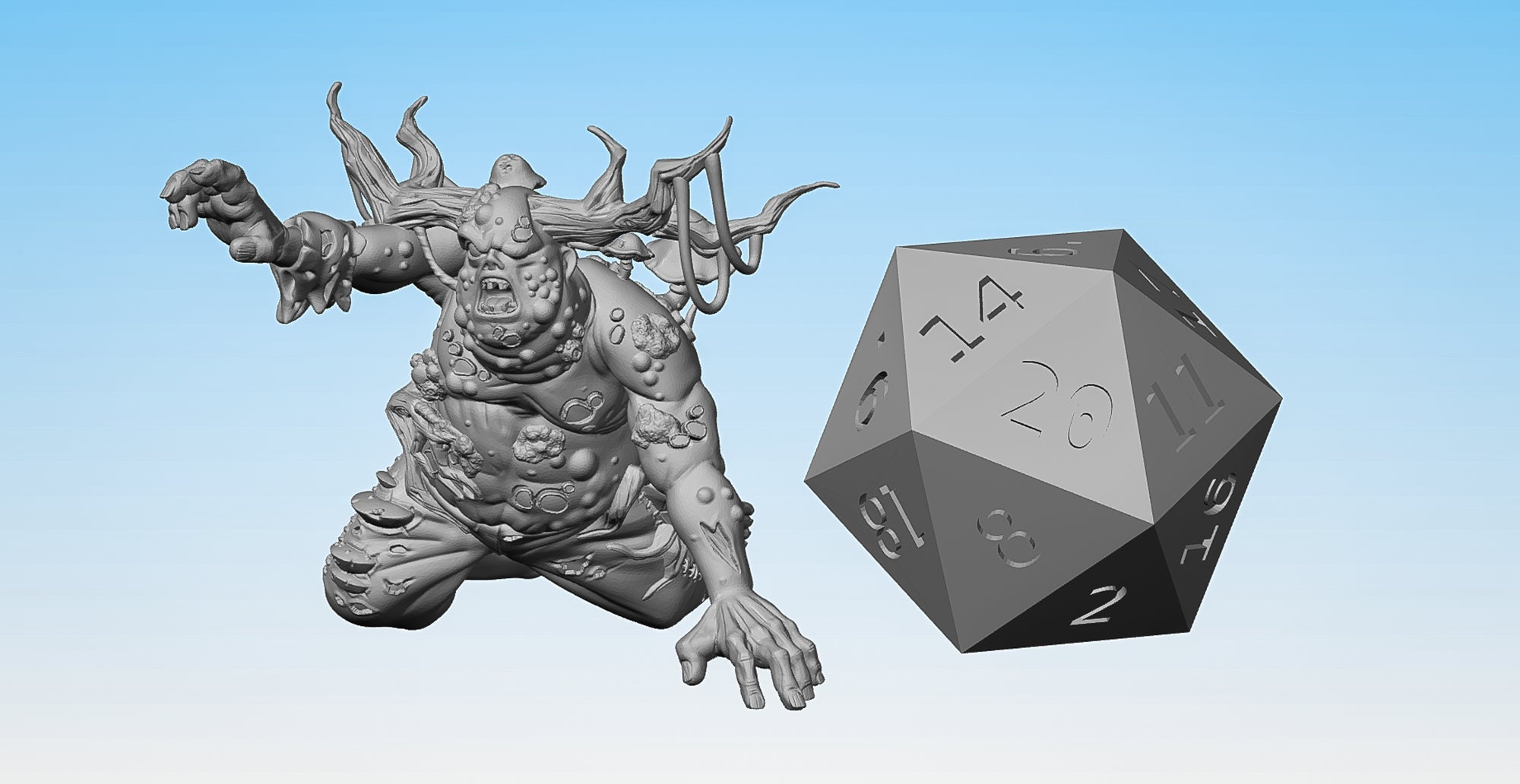 SWAMP ZOMBIE fatty Dungeons and Dragons Dnd - Etsy UK