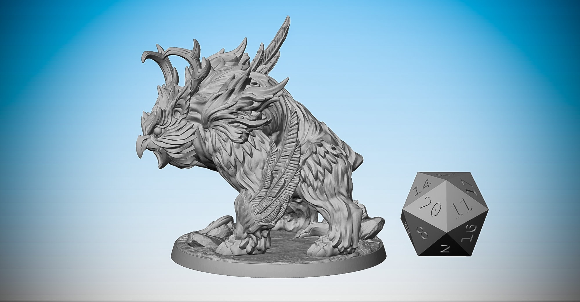 DRUID BEAST Form Owlbear Dungeons and Dragons Pathfinder | Etsy