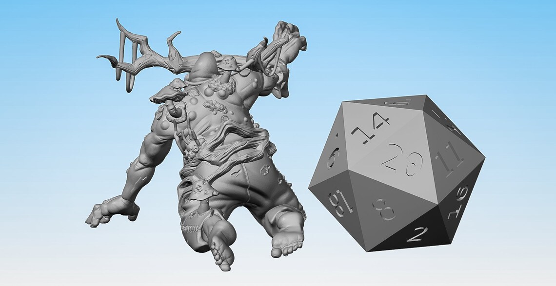 SWAMP ZOMBIE fatty Dungeons and Dragons Dnd - Etsy UK