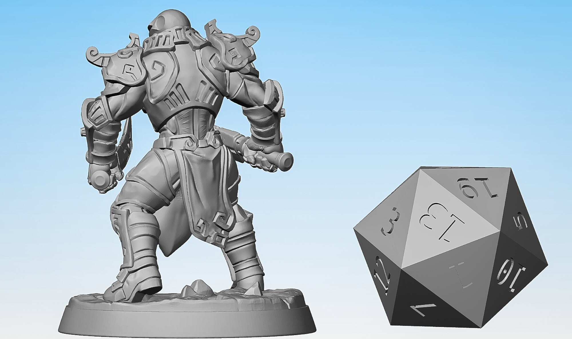 WARFORGED golem Simulacrum Troop B dual Blades - Etsy