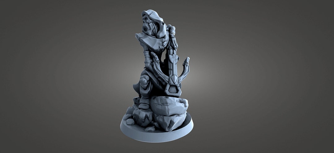 SKELETON FIGHTER crossbow Archer 01 Dungeons and Dragons Dnd Pathfinder ...