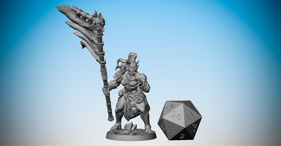 ONI GRUNT Banner RPG 28 mm Hero Size Tabletop Pathfinder DnD Dungeons ...