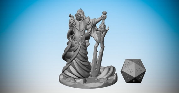 ARCH LICH Dungeons and Dragons Dnd Pathfinder Tabletop | Etsy