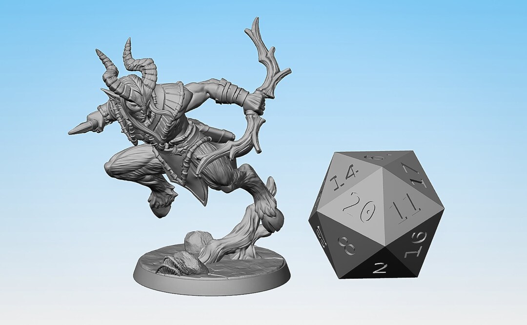 SATYR A ranger Dagger & Bow Dungeons and Dragons Dnd Pathfinder ...
