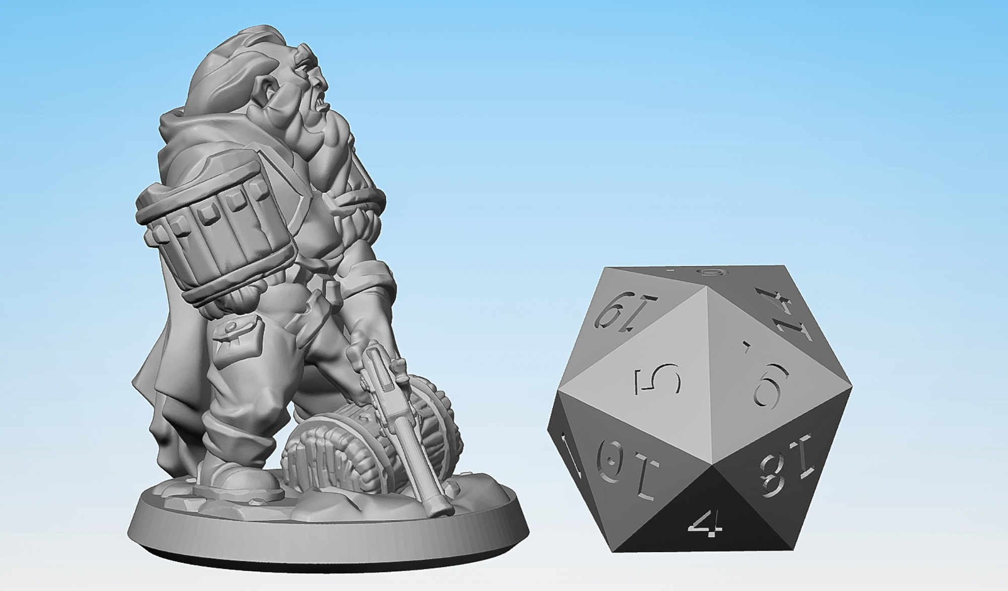 DWARF GUNSLINGER rifleman 04 Dungeons and - Etsy