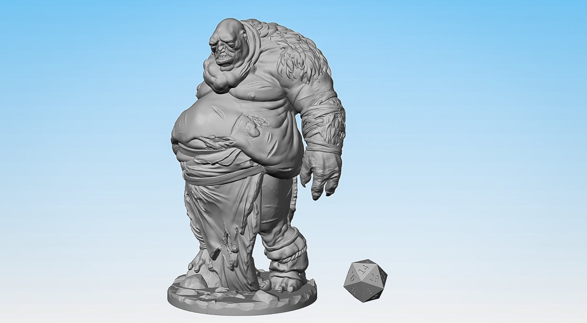GIANT OGRE bloated Dungeons and Dragons Dnd - Etsy