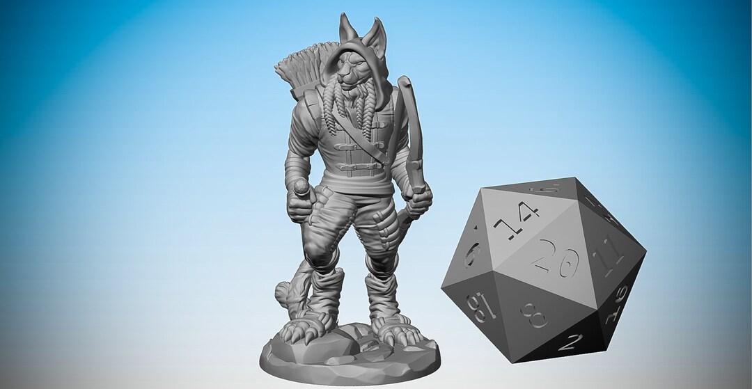 RAKSHASA TABAXI "scout" | Dungeons and Dragons | Dnd | Pathfinder ...