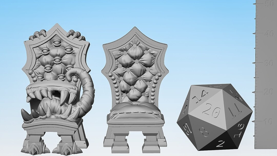 MIMIC "chair" (2 Pieces) | Dungeons and Dragons | Dnd | Pathfinder ...