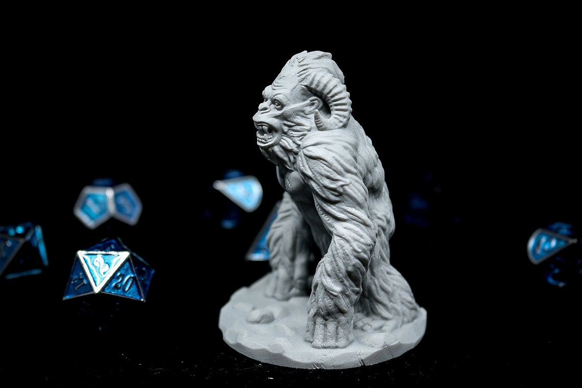 YETI Dungeons and Dragons DnD Pathfinder Tabletop | Etsy