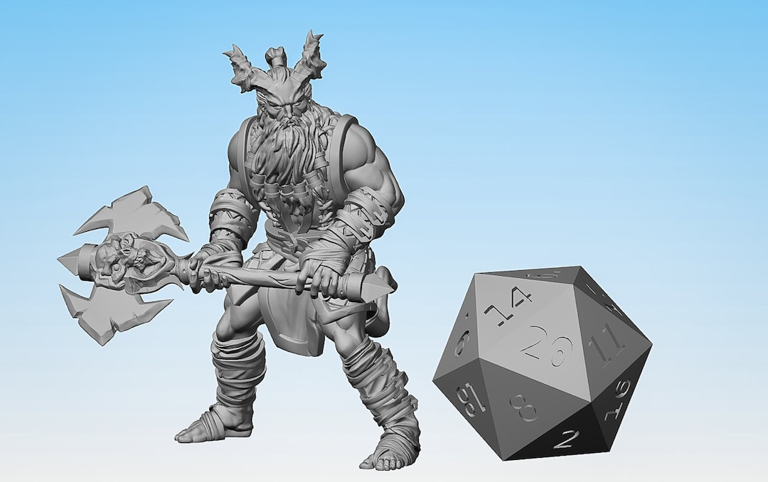 Half-fiend (tiefling) "barbarian Two-handed Axe" | Dungeons and Dragons ...